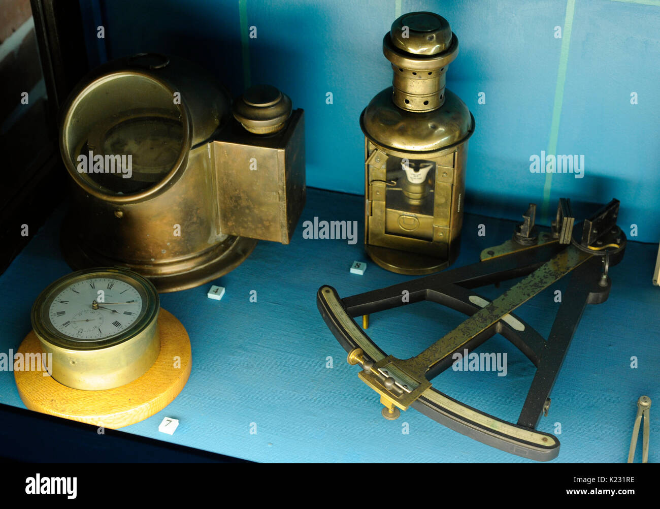 History of Navigation. Different objects dated between 19th-20th ...