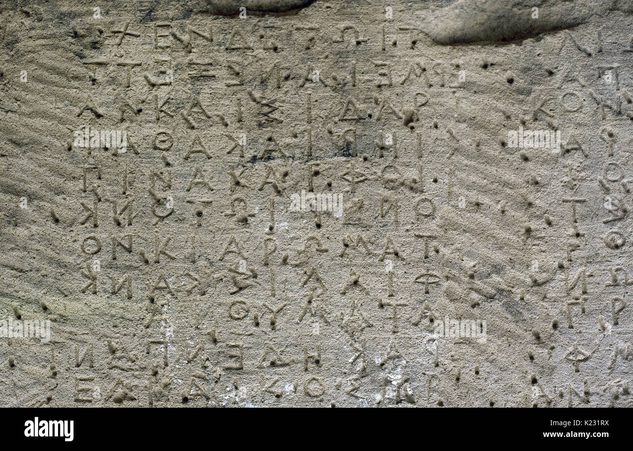Ancient crete writing hi-res stock photography and images - Alamy