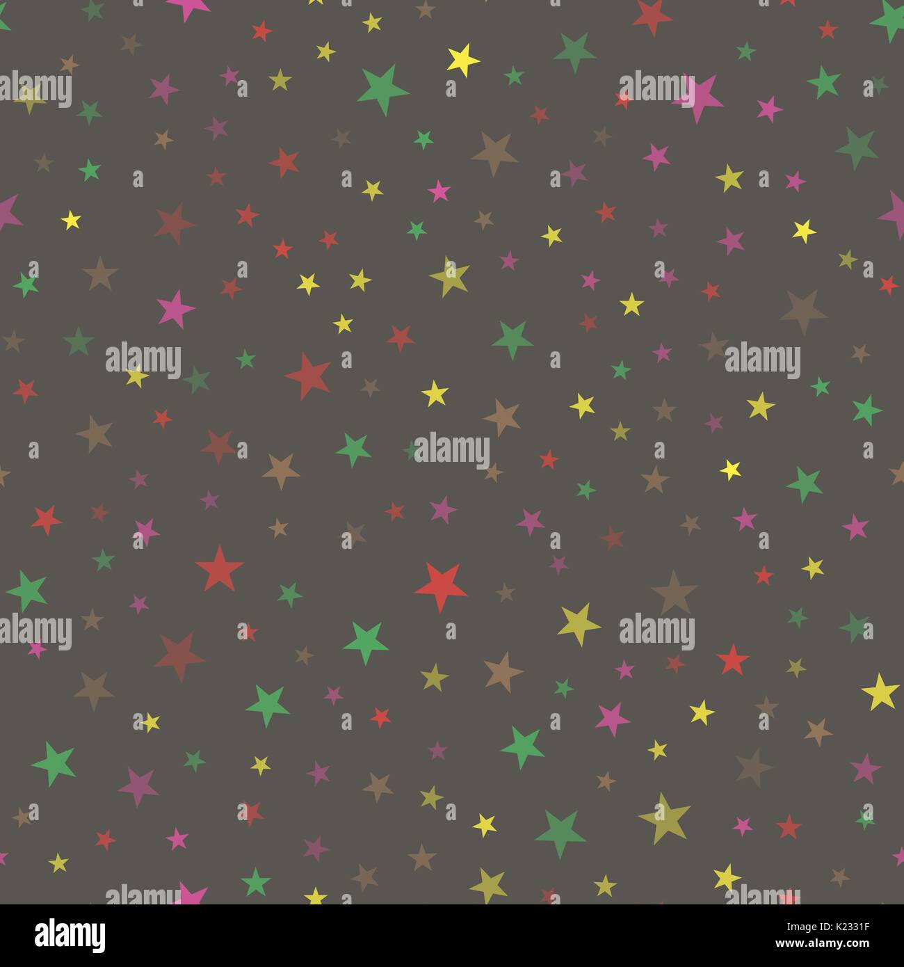 Colored Star Seamless Pattern Stock Vector Image & Art - Alamy