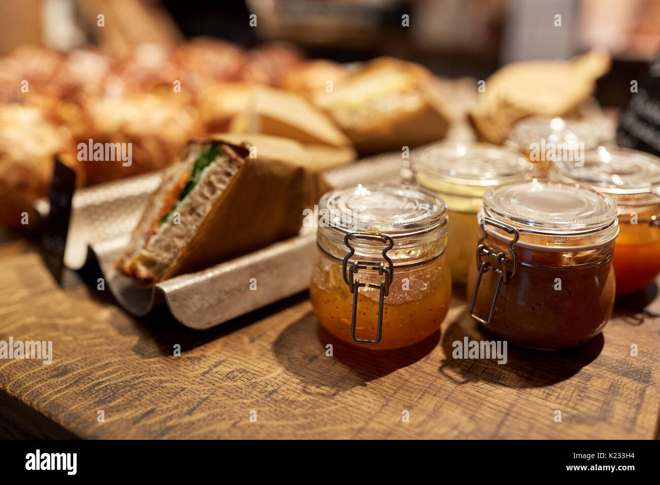 Grocery buffet hi-res stock photography and images - Alamy