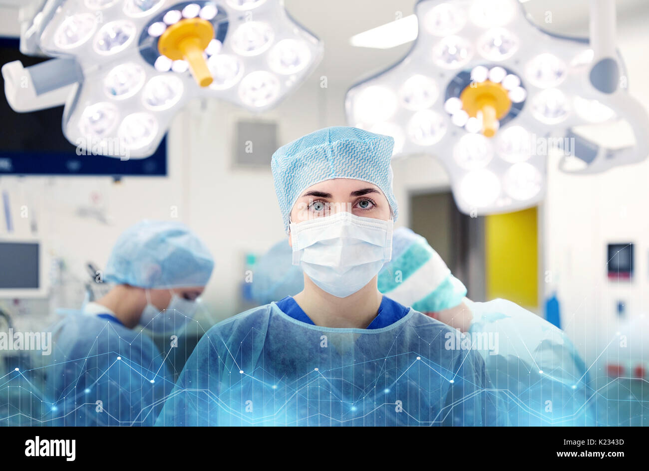 surgeon in operating room at hospital Stock Photo - Alamy