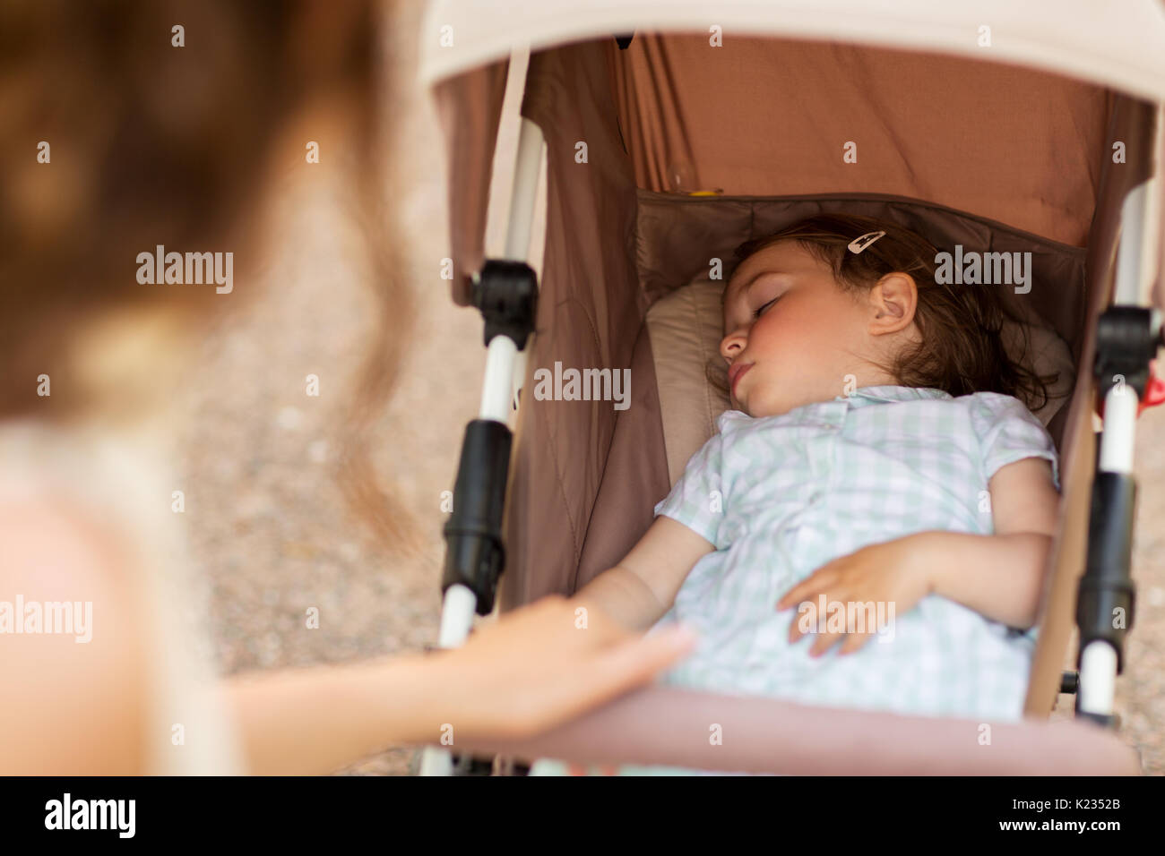 Sleeping In Stroller Stock Photos & Sleeping In Stroller Stock Images ...