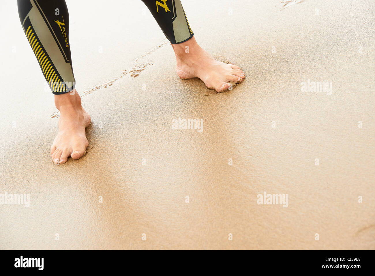 Barefoot on the Sand Stock Photo - Alamy Barefoot on the Sand Stock Photo - Alamy