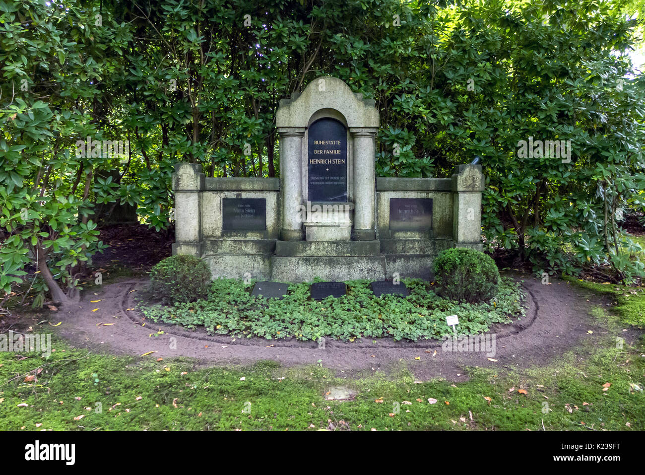 Ohlsdorf Cemetery in Hamburg, Germany Stock Photo - Alamy