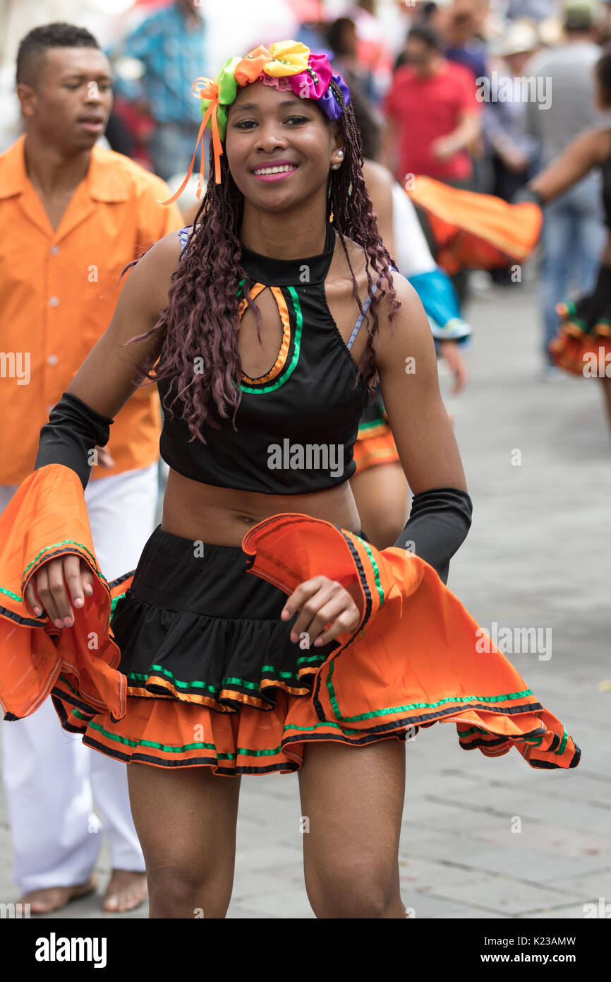 Woman dancer ecuador corpus christi hi-res stock photography and images ...
