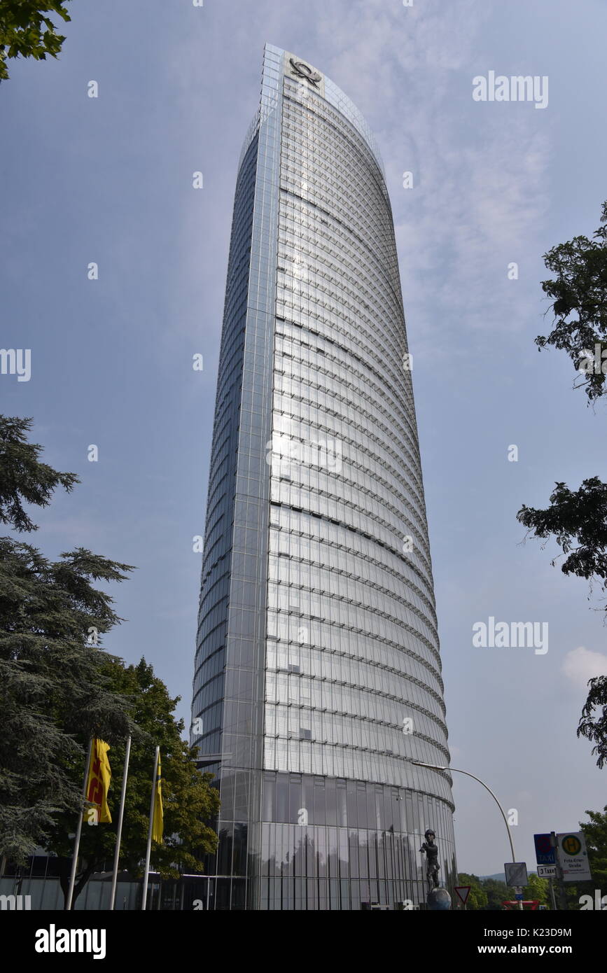 Bonn, Germany. 27th Aug, 2017. View of the Post Tower, the headquarters ...