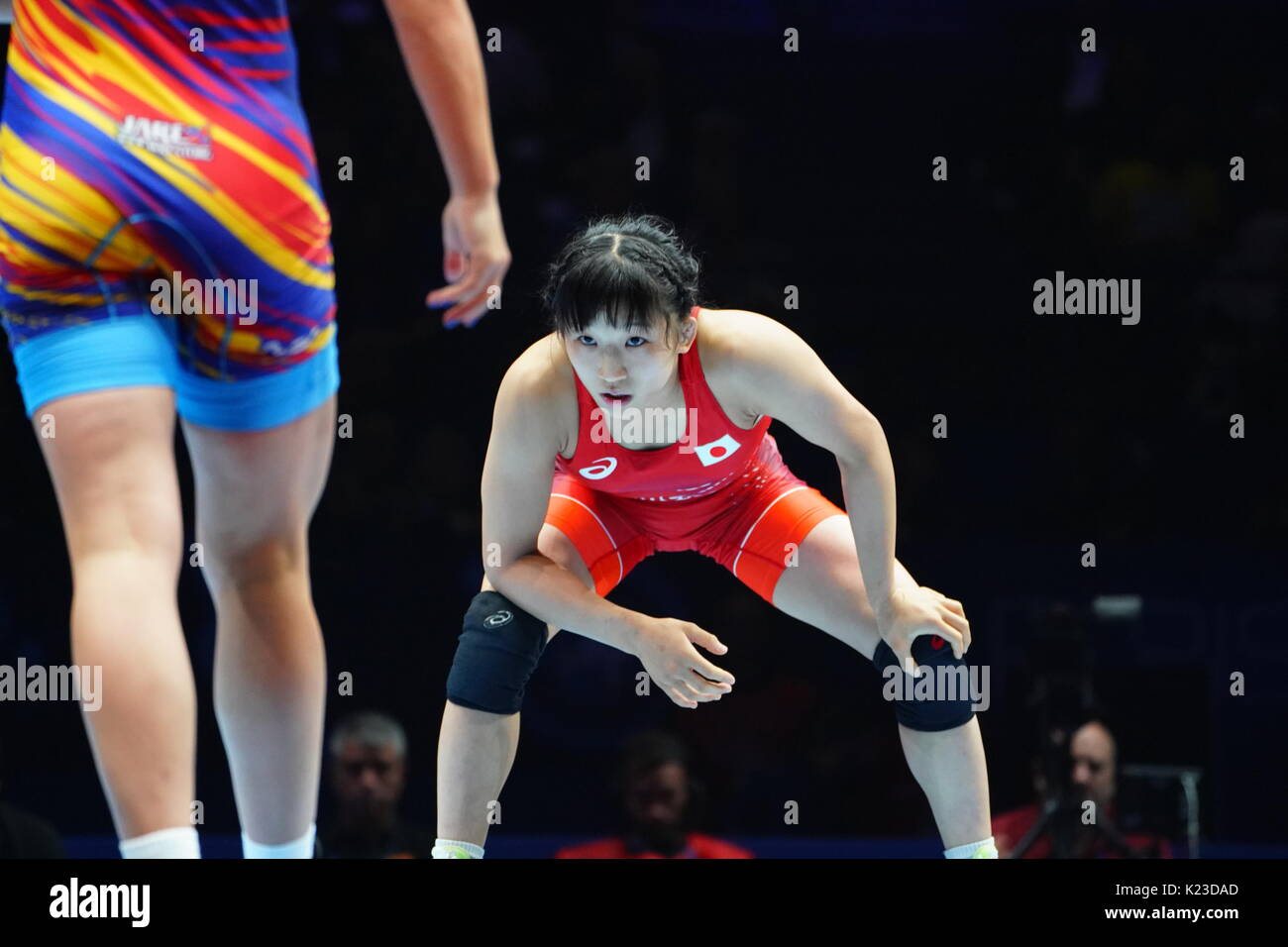 Paris, France. 24th Aug, 2017. Yui Susaki (JPN) Wrestling : UWW Senior ...