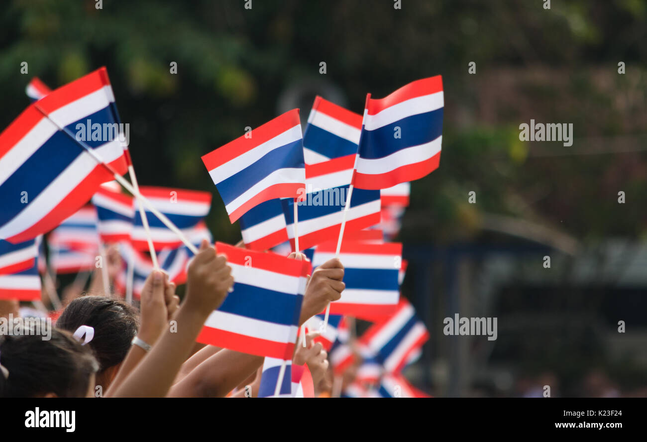 Salute flag kids hi-res stock photography and images - Alamy