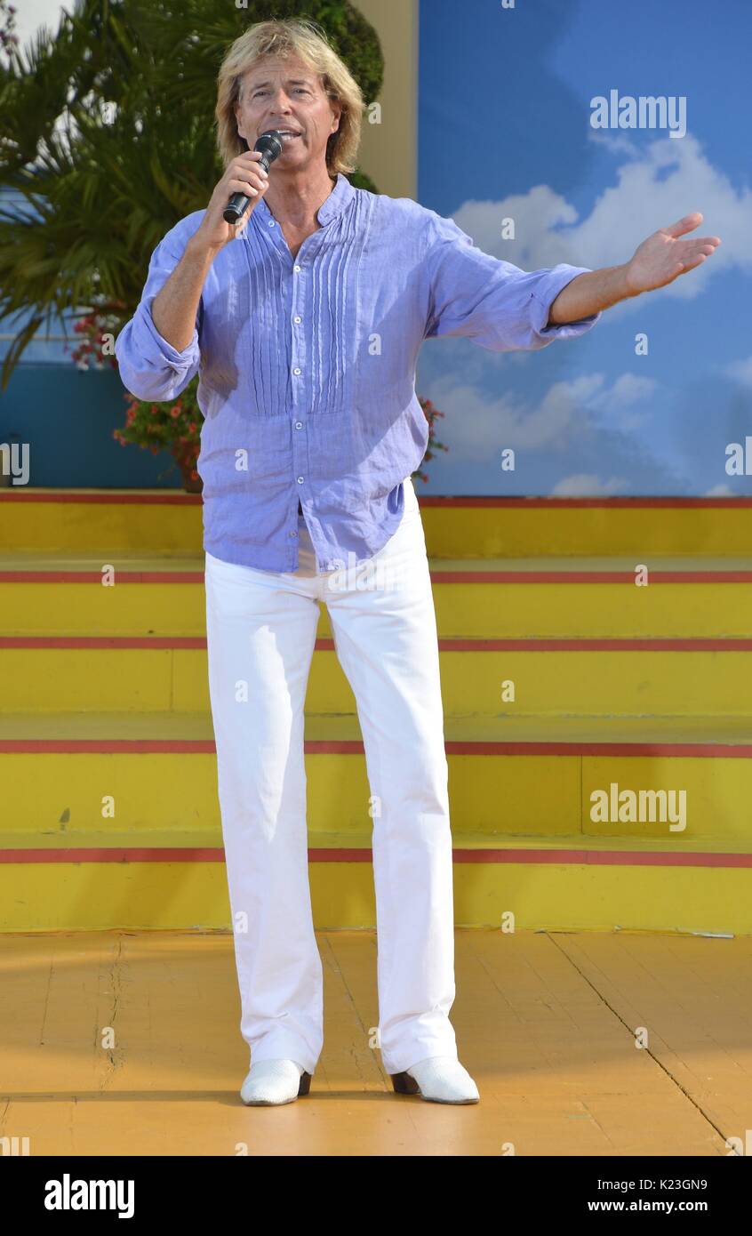 Rust, Germany, 27th August, 2017, Das Erste ARD TV Show "Immer wieder Sonntags" Featuring Hansi ...