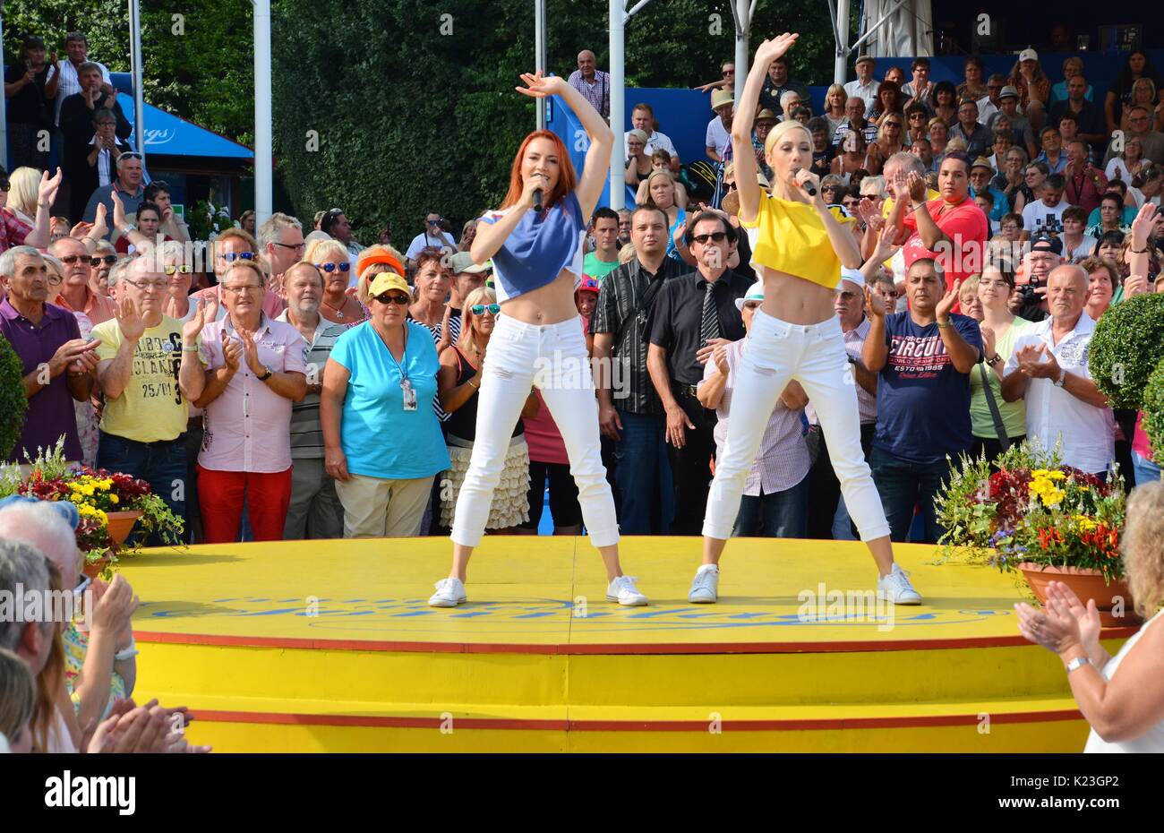 Rust, Germany, 27th August, 2017, Das Erste ARD TV Show "Immer wieder Sonntags" Featuring ...