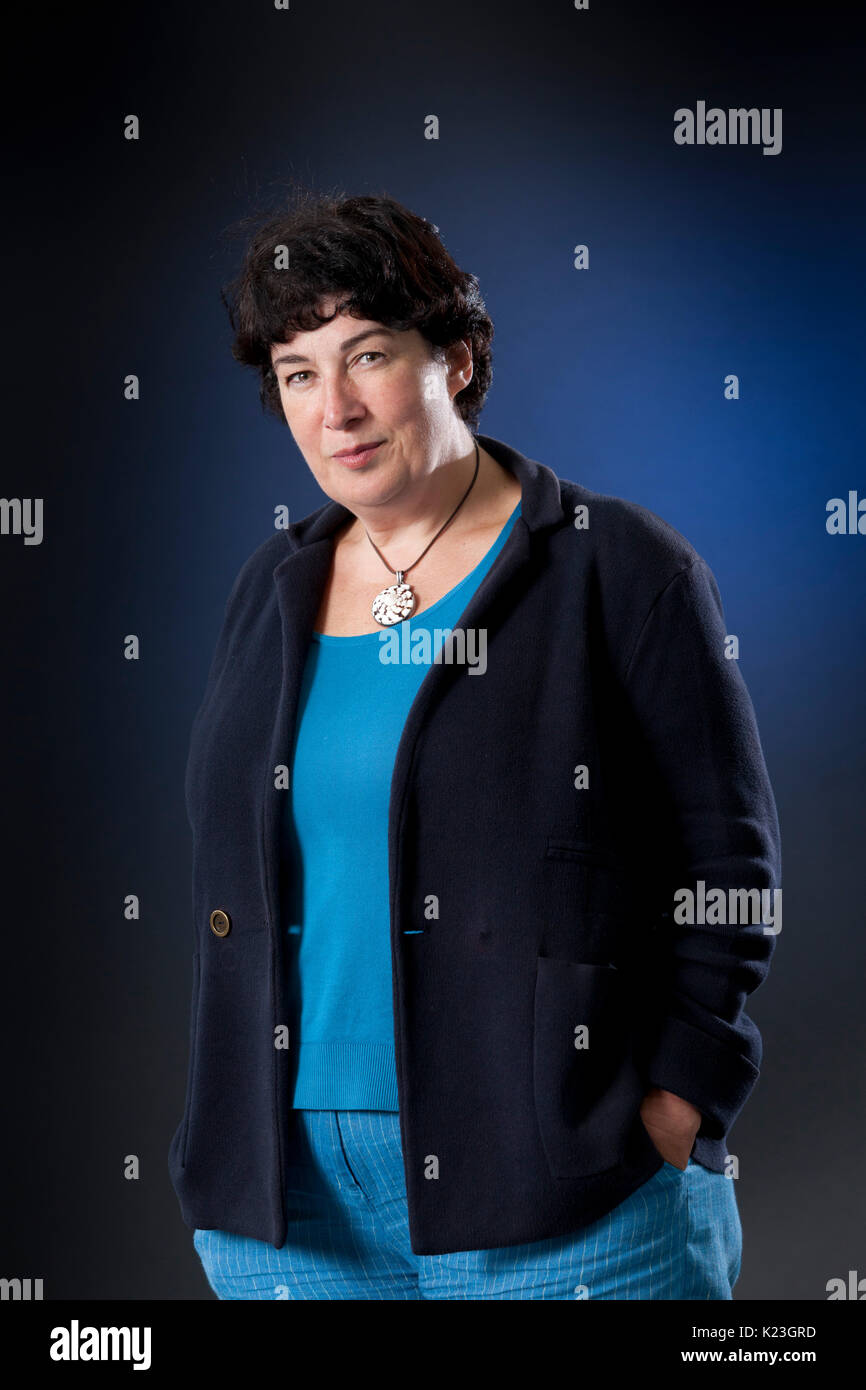 Edinburgh, UK. 28th August 2017. Joanne Michèle Sylvie Harris, MBE, the ...