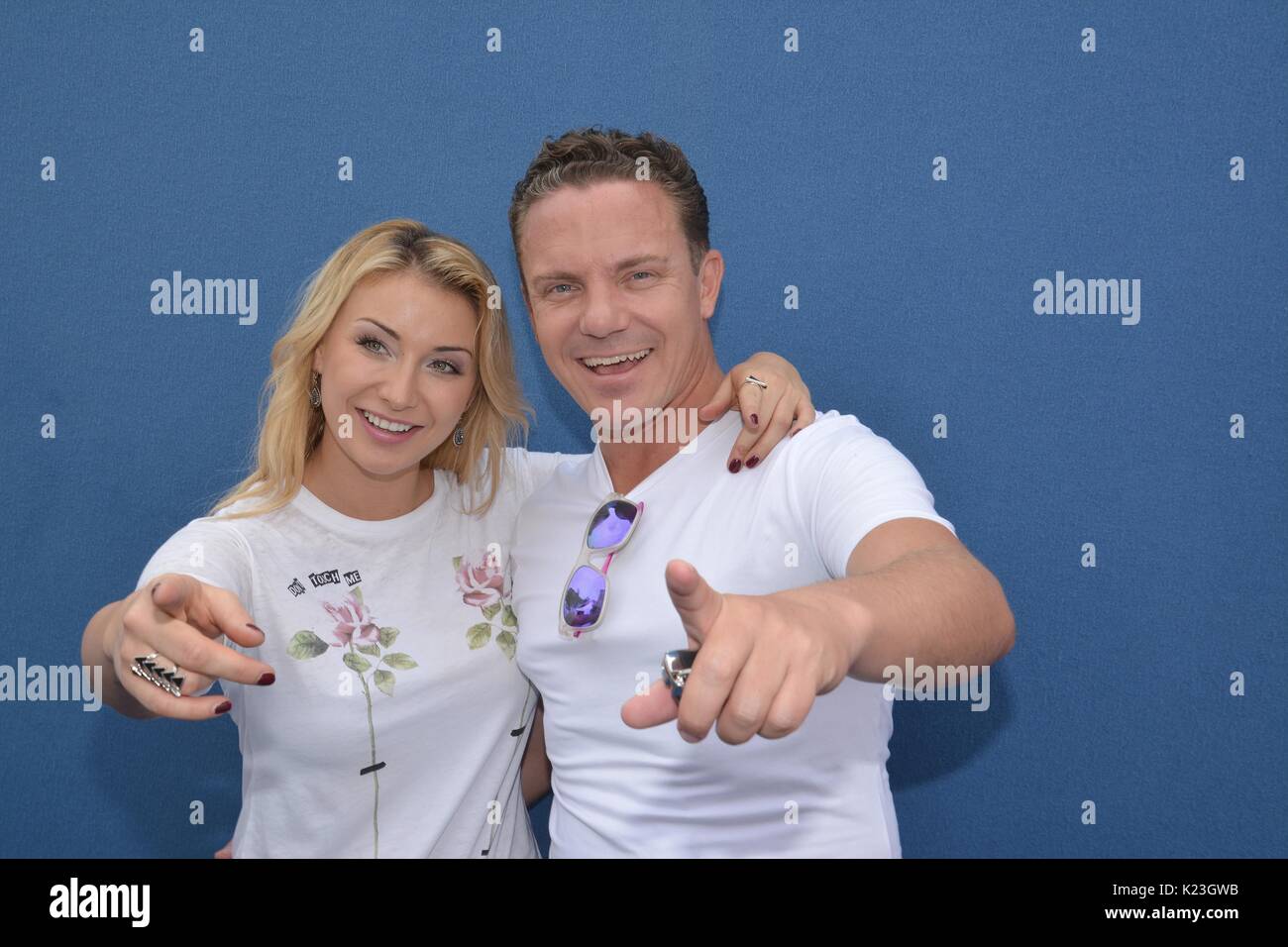 Rust, Germany, 27th August, 2017, Das Erste ARD TV Show "Immer wieder Sonntags" Featuring Anna ...