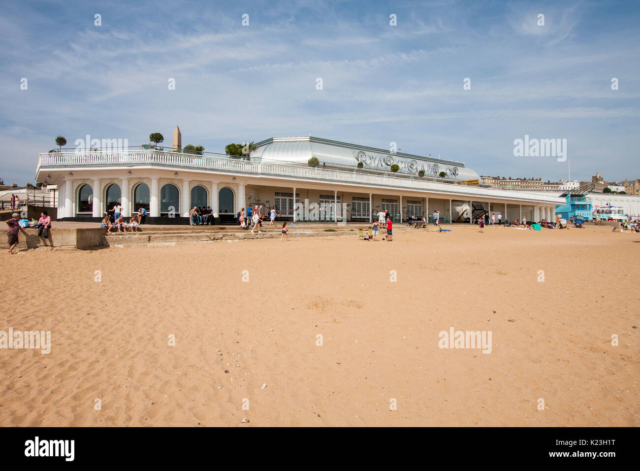 The Victorian Pavilion on the seafront at Ramsgate, restored by ...