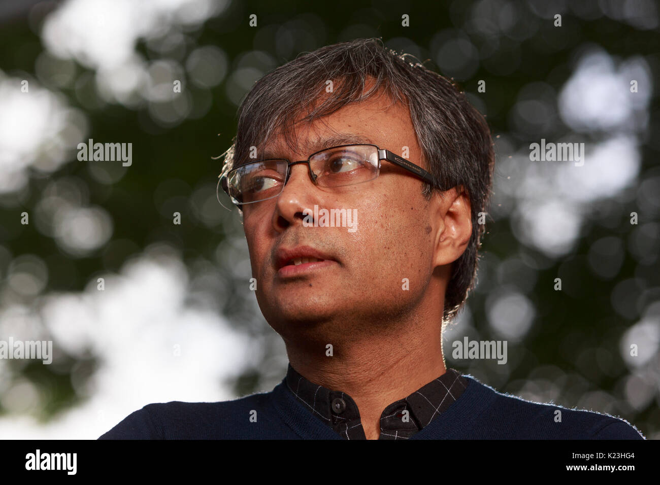 Portrait indian amit chaudhuri hi-res stock photography and images - Alamy
