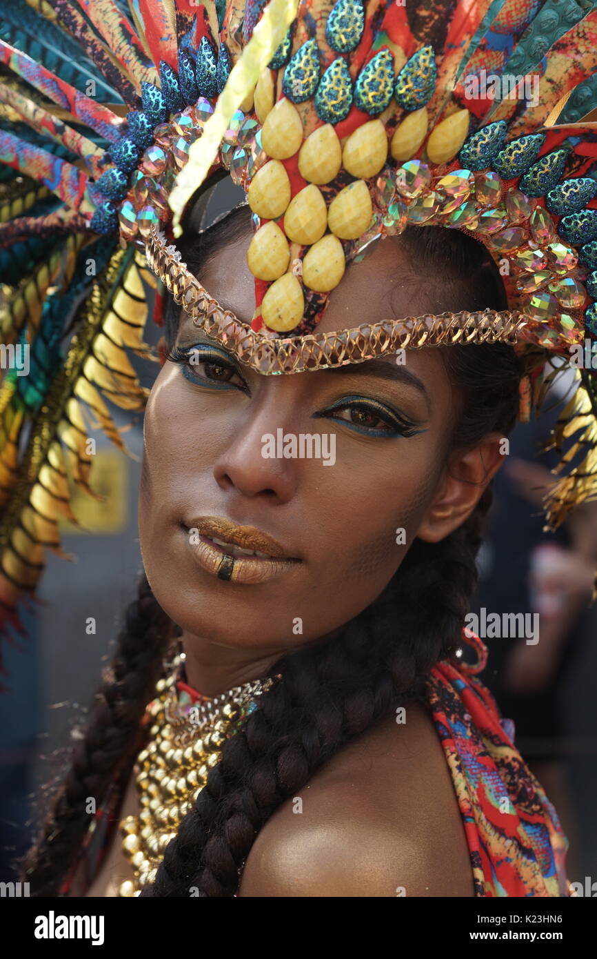 London, UK. 28th Aug, 2017. Maurisa Selen Coleman, actress, model and ...