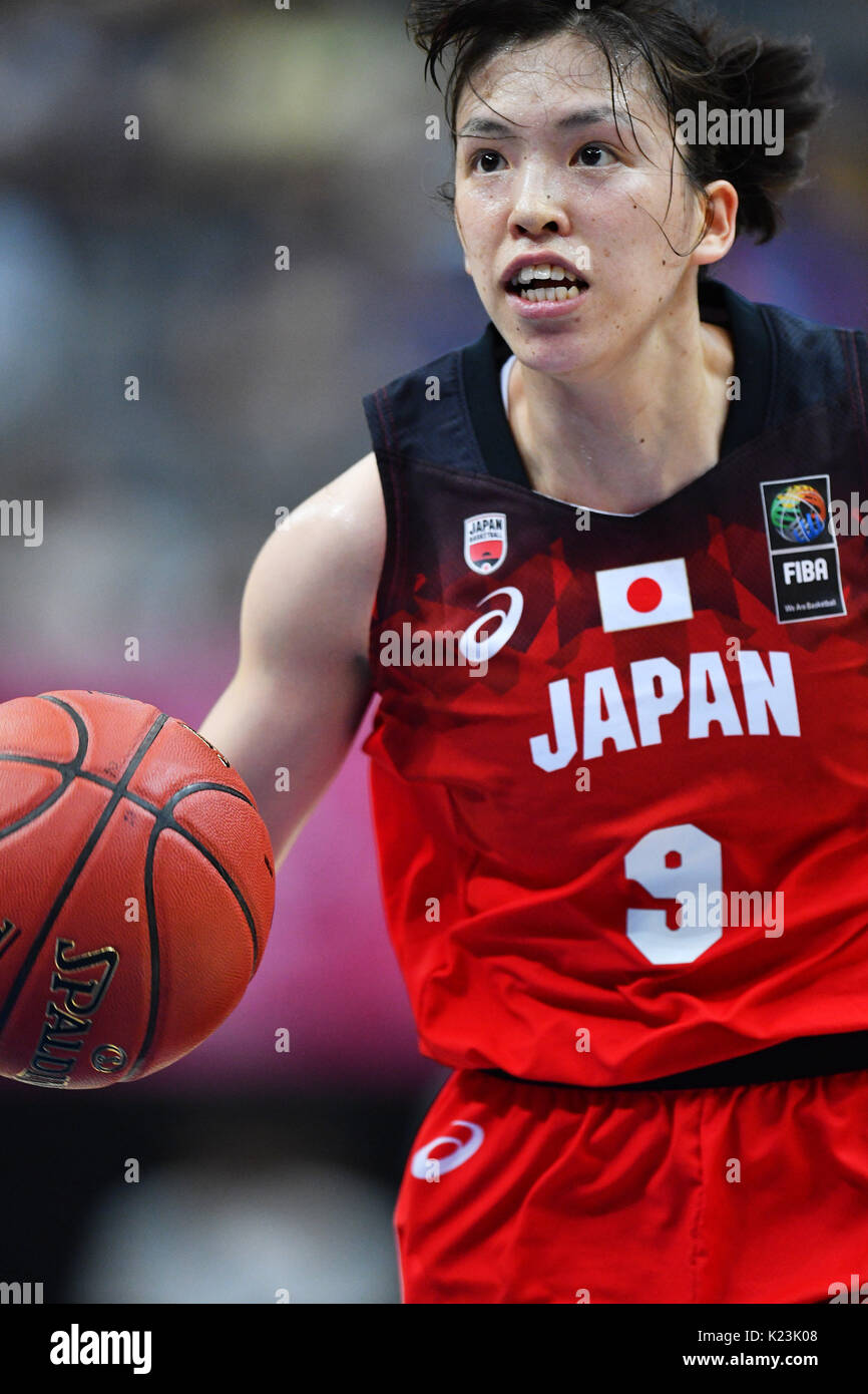 Taipei Arena, Taipei, Taiwan. 28th Aug, 2017. Saki HayashI (JPN), AUGUST 28, 2017 - Basketball ...