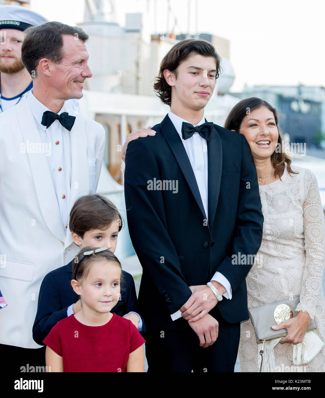 Copenhagen, Denmark. 29th Aug, 2017. Prince Joachim, Prince Nikolai ...