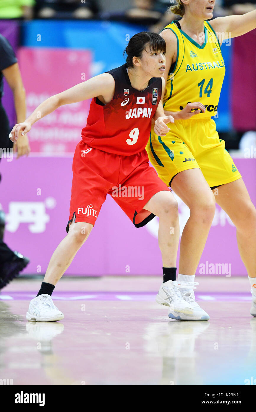 Taipei Arena, Taipei, Taiwan. 28th Aug, 2017. Saki HayashI (JPN), AUGUST 28, 2017 - Basketball ...