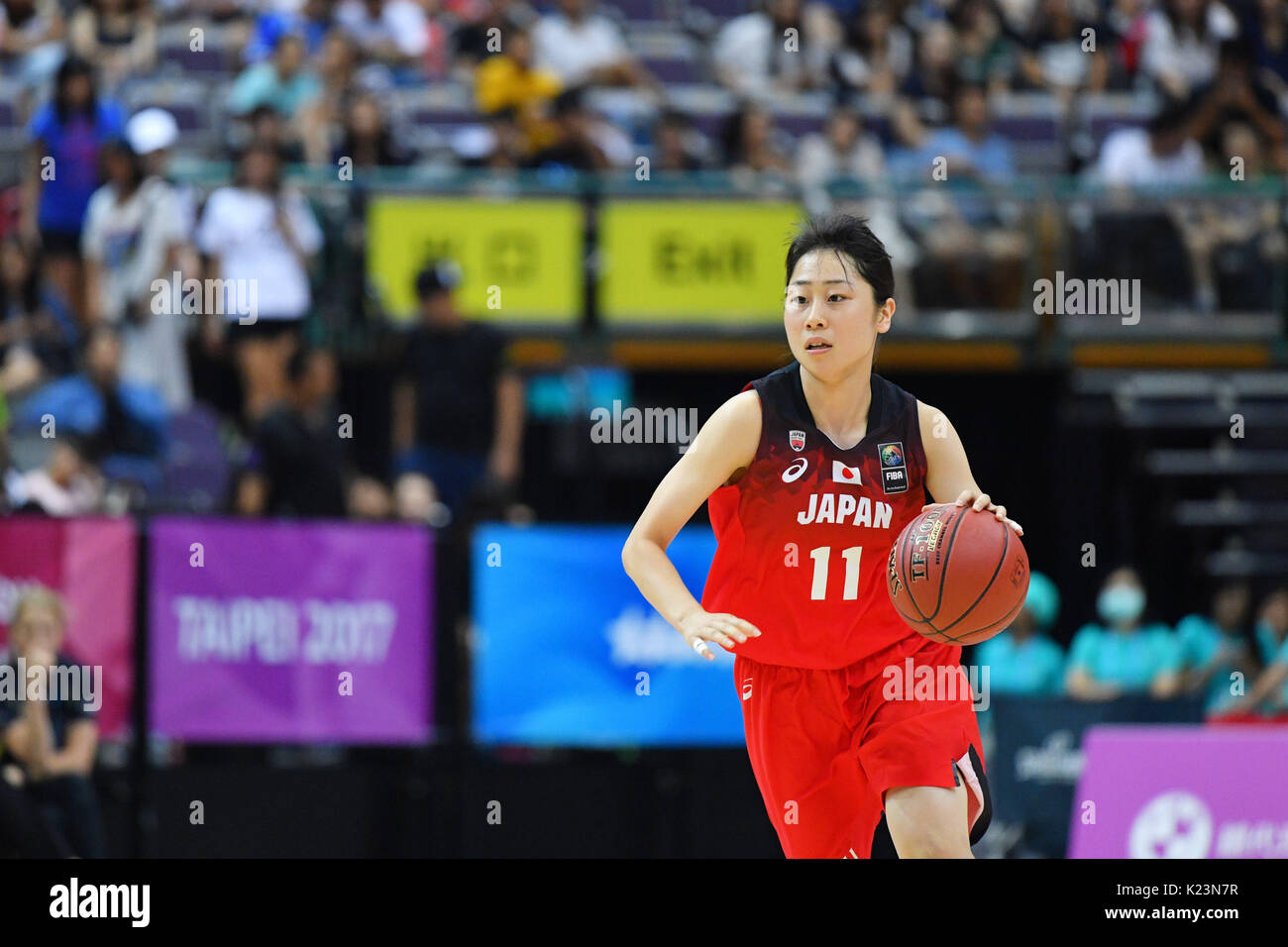 Taipei Arena, Taipei, Taiwan. 28th Aug, 2017. Nichika Taniguchi (JPN ...