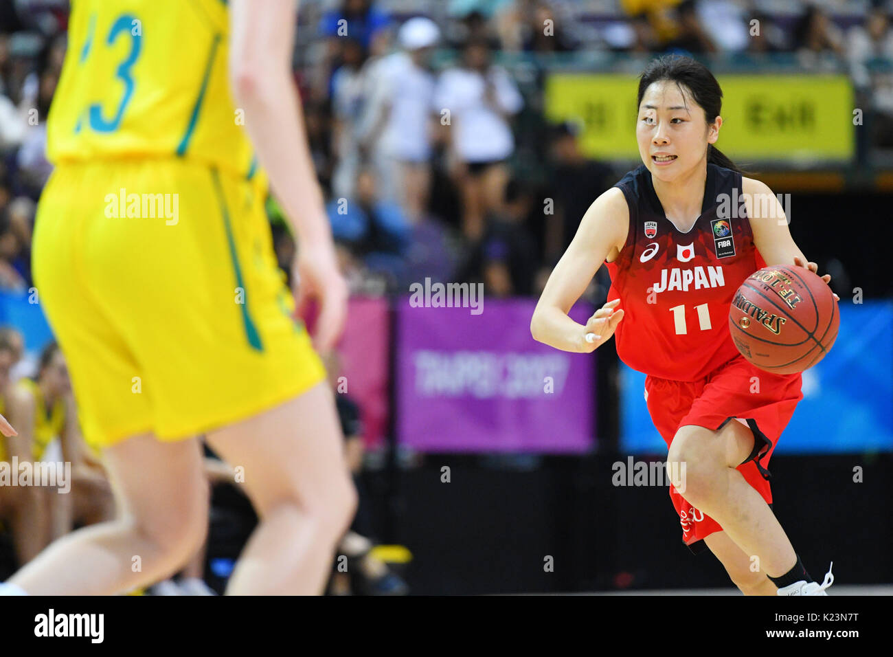 Taipei Arena, Taipei, Taiwan. 28th Aug, 2017. Nichika Taniguchi (JPN ...