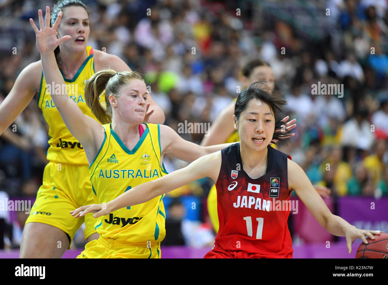 Taipei Arena, Taipei, Taiwan. 28th Aug, 2017. Nichika Taniguchi (JPN ...