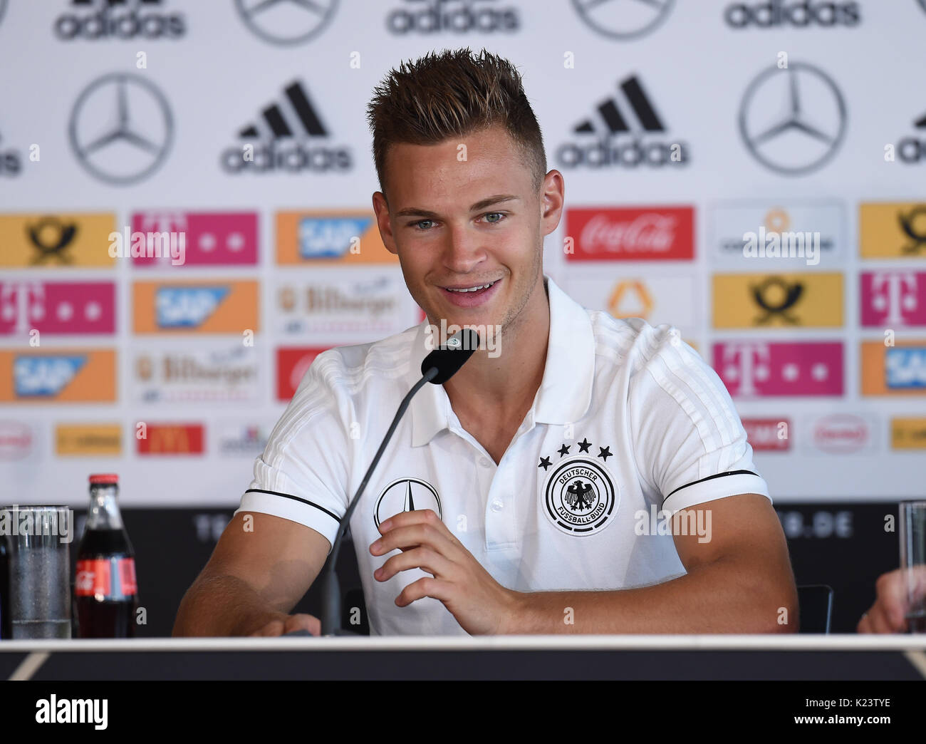 Stuttgart, Deutschland. 30th Aug, 2017. Joshua Kimmich (Deutschland ...