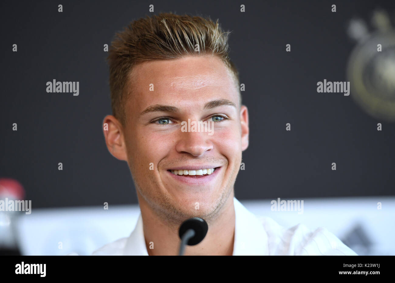 Stuttgart, Deutschland. 30th Aug, 2017. Joshua Kimmich (Deutschland ...