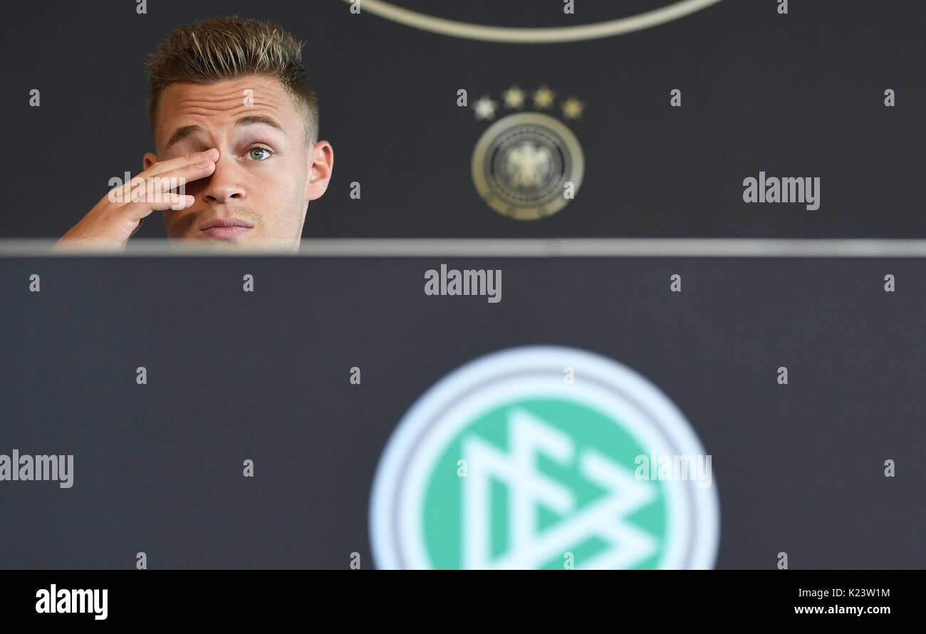 Stuttgart, Deutschland. 30th Aug, 2017. Joshua Kimmich (Deutschland ...