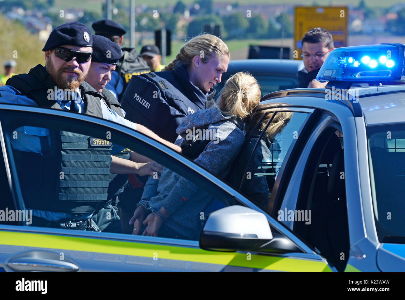 Bavarian border police hi-res stock photography and images - Alamy