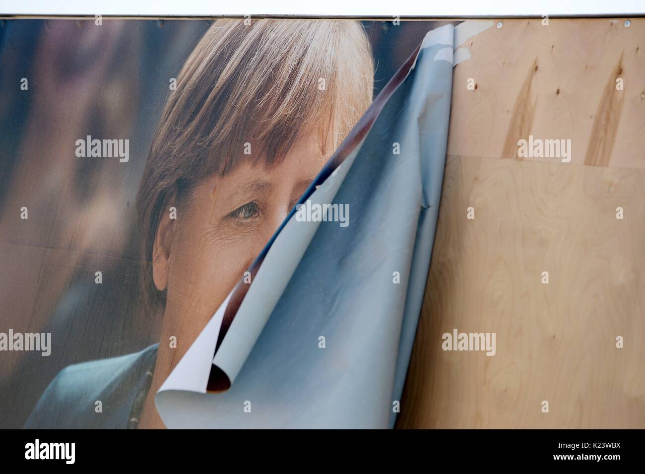 Election poster for the elections to the german Bundestag, Germany ...