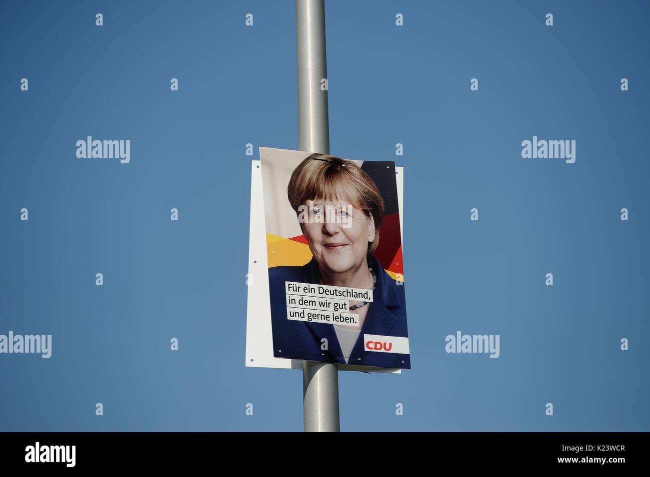 Election poster for the elections to the german Bundestag, Germany ...