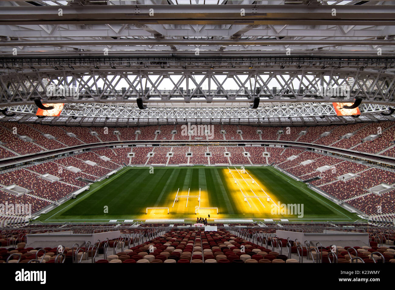 Moscow luzhniki stadium interior hi-res stock photography and images ...