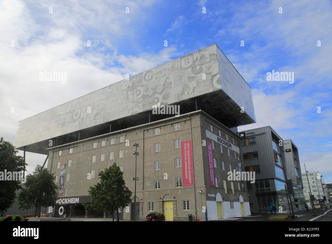 Rockheim music venue museum of popular music, Trondheim, Norway Stock ...
