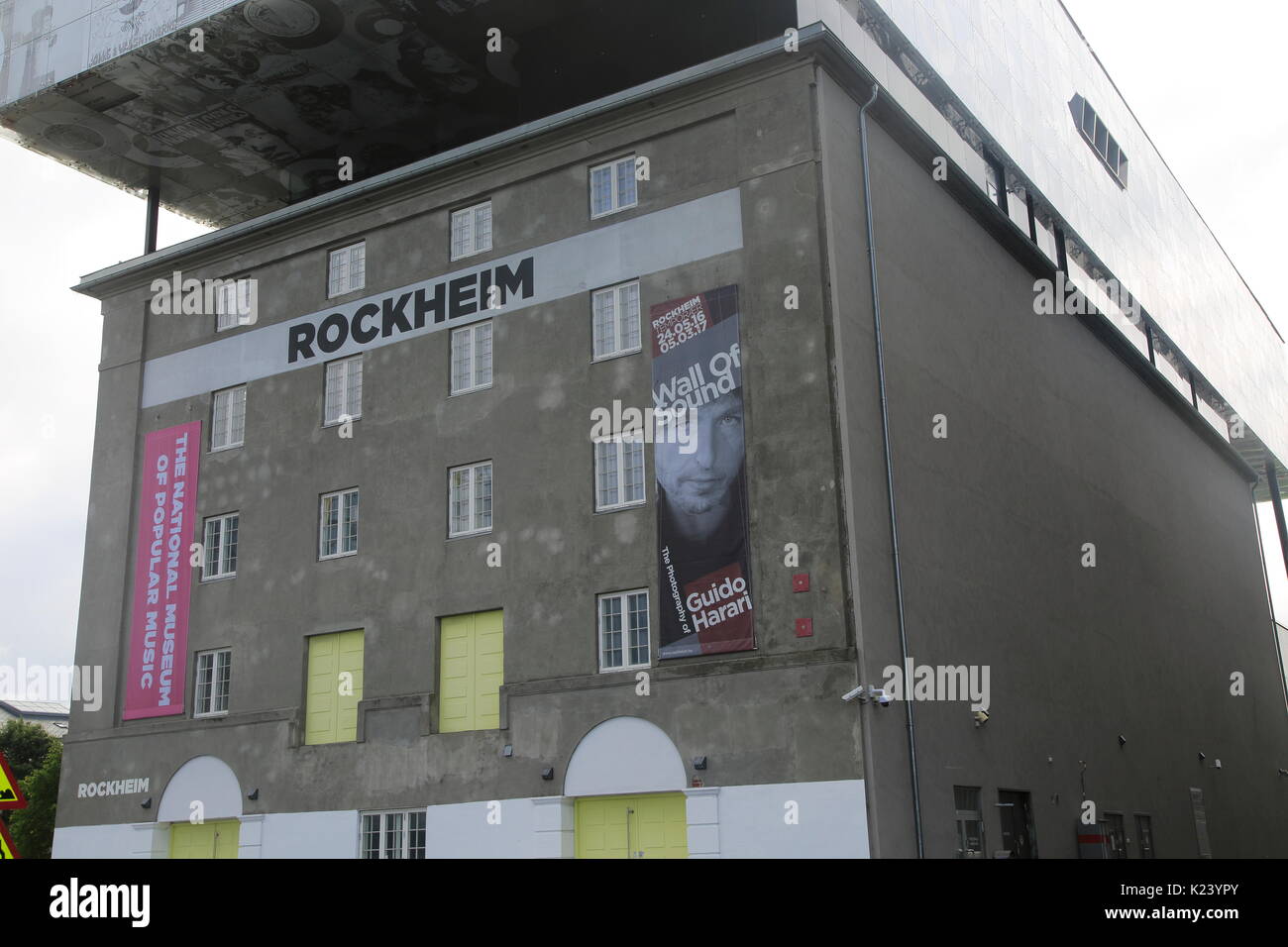 Rockheim music venue museum of popular music, Trondheim, Norway Stock ...
