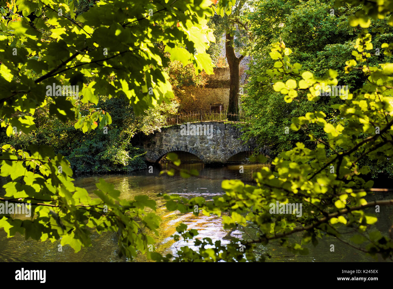 Small stone bridge hi-res stock photography and images - Alamy