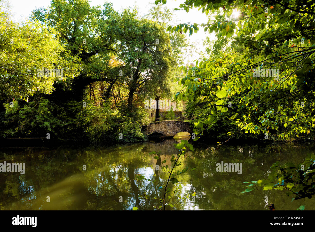 Small stone bridge hi-res stock photography and images - Alamy