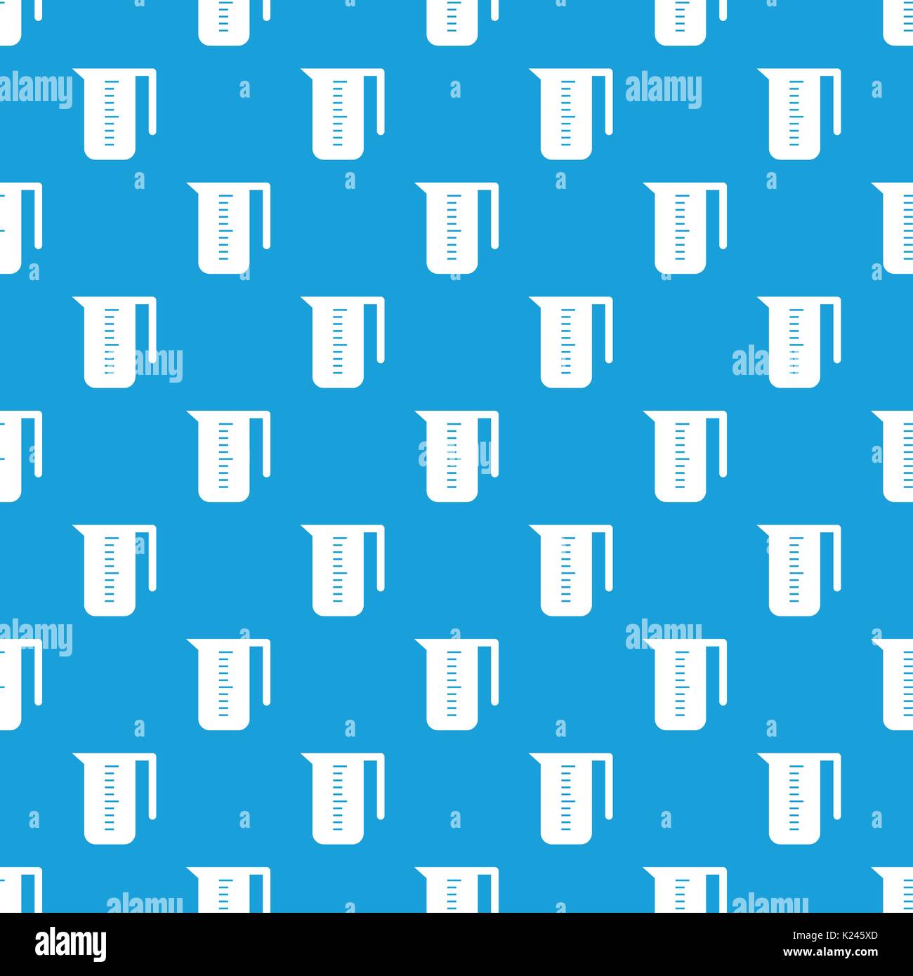 Measuring cup pattern seamless blue Stock Vector Image & Art - Alamy