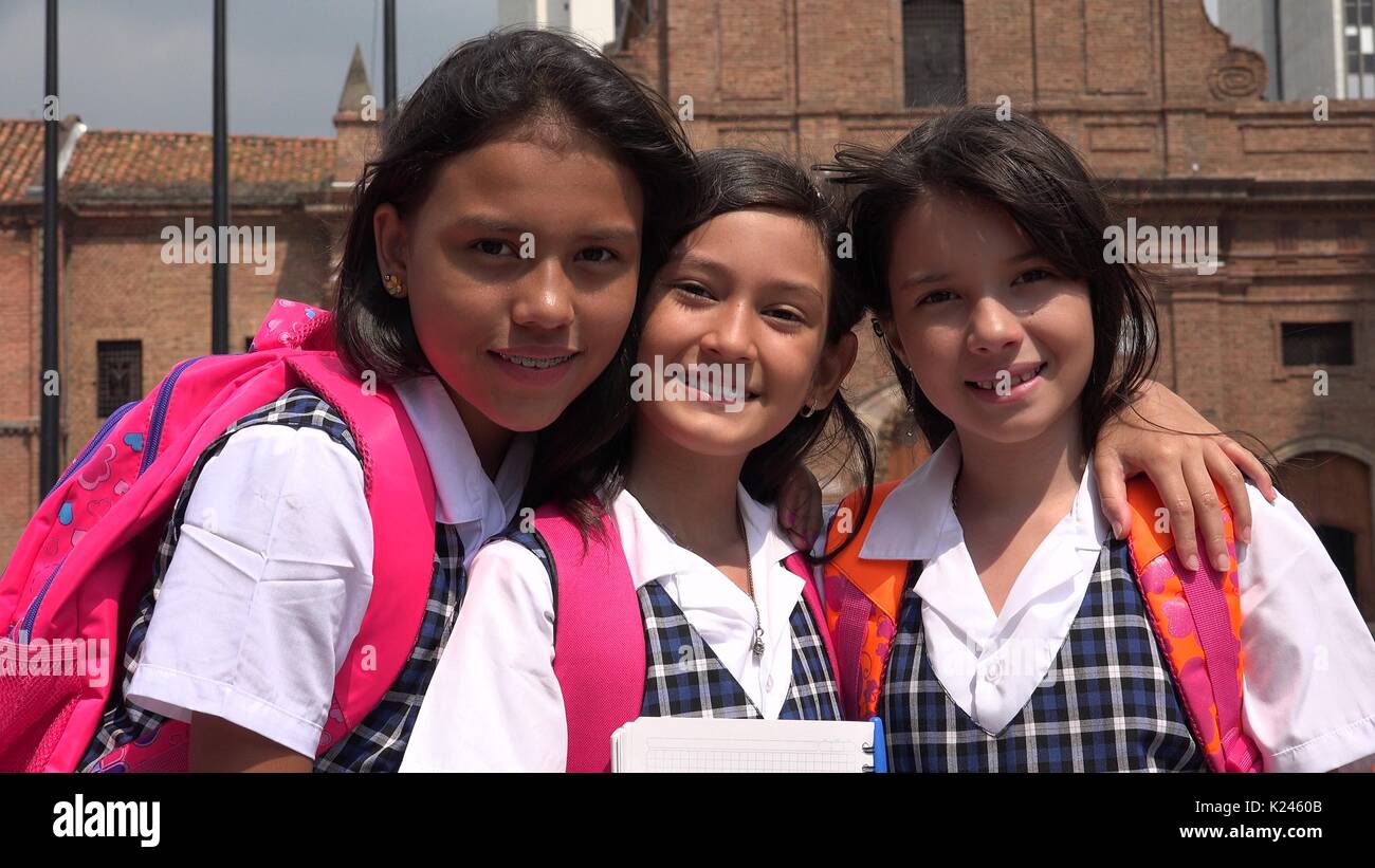 School Kids Wearing School Uniforms Stock Photo - Alamy