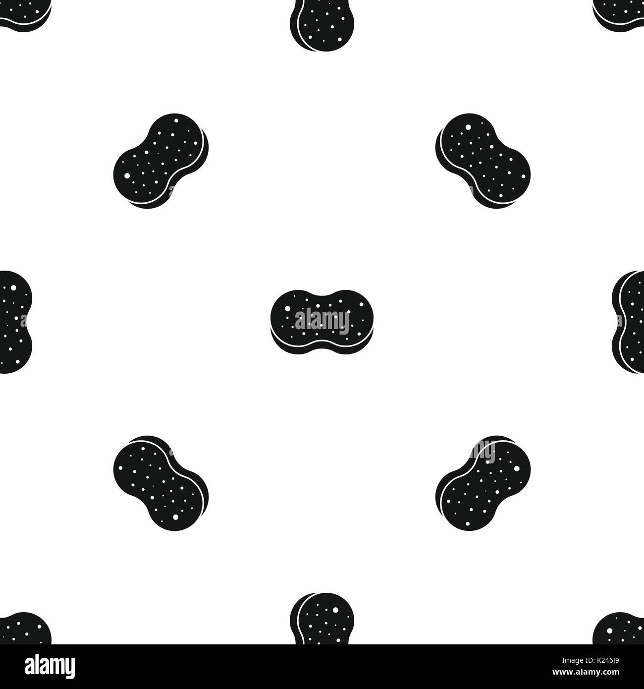 Sponge foam pattern seamless black Stock Vector Image & Art - Alamy