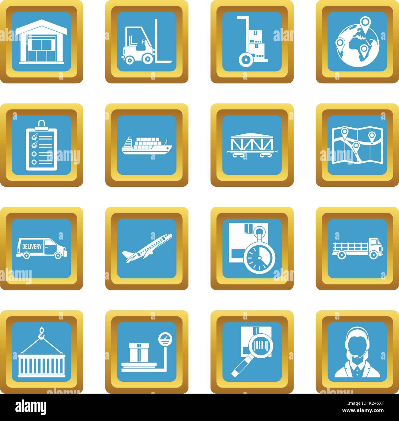 Shipping crane operator Stock Vector Images - Alamy