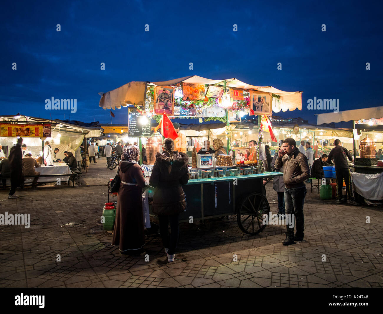 Tea Marrakech Market High Resolution Stock Photography and Images - Alamy