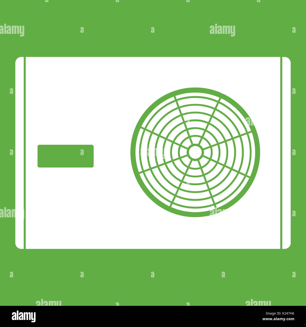 Air conditioner outside unit Stock Vector Images - Alamy