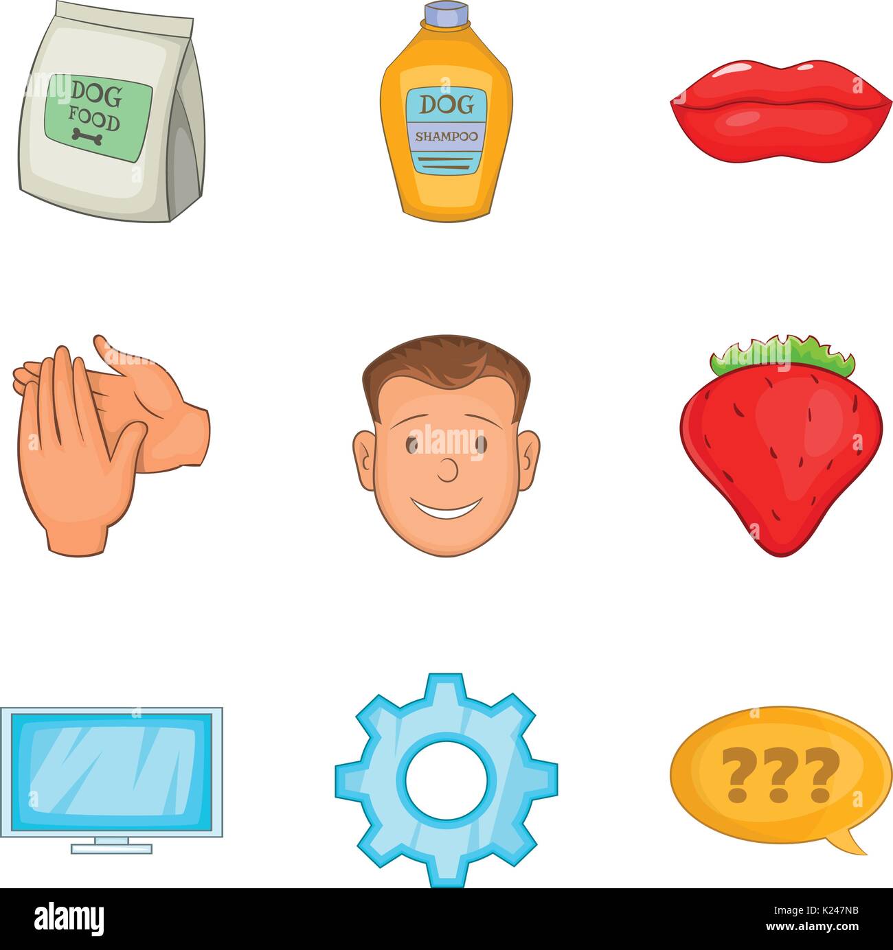 Propagator icons set, cartoon style Stock Vector Image & Art - Alamy