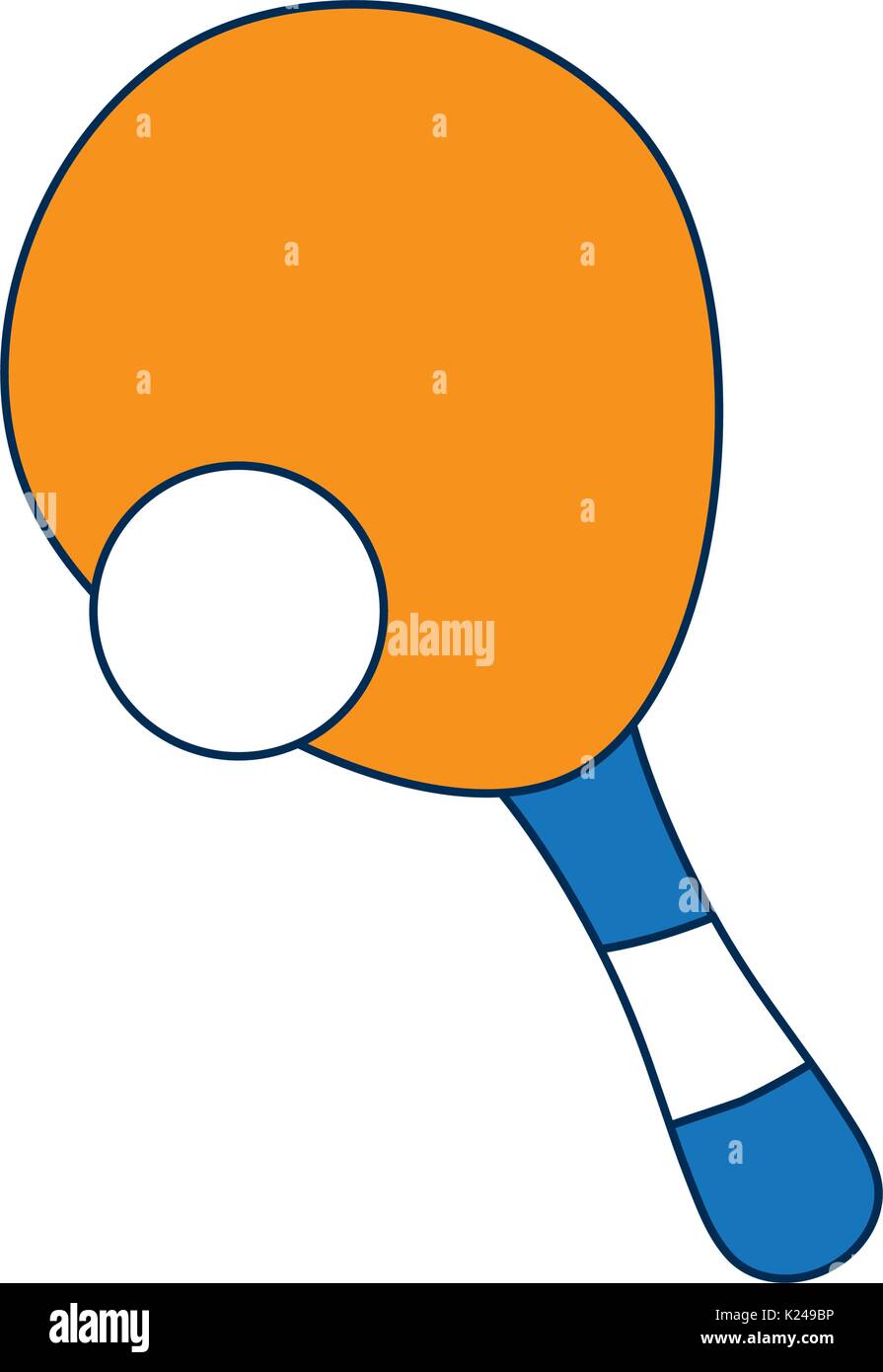 Paddle ball game icon Stock Vector Image & Art - Alamy