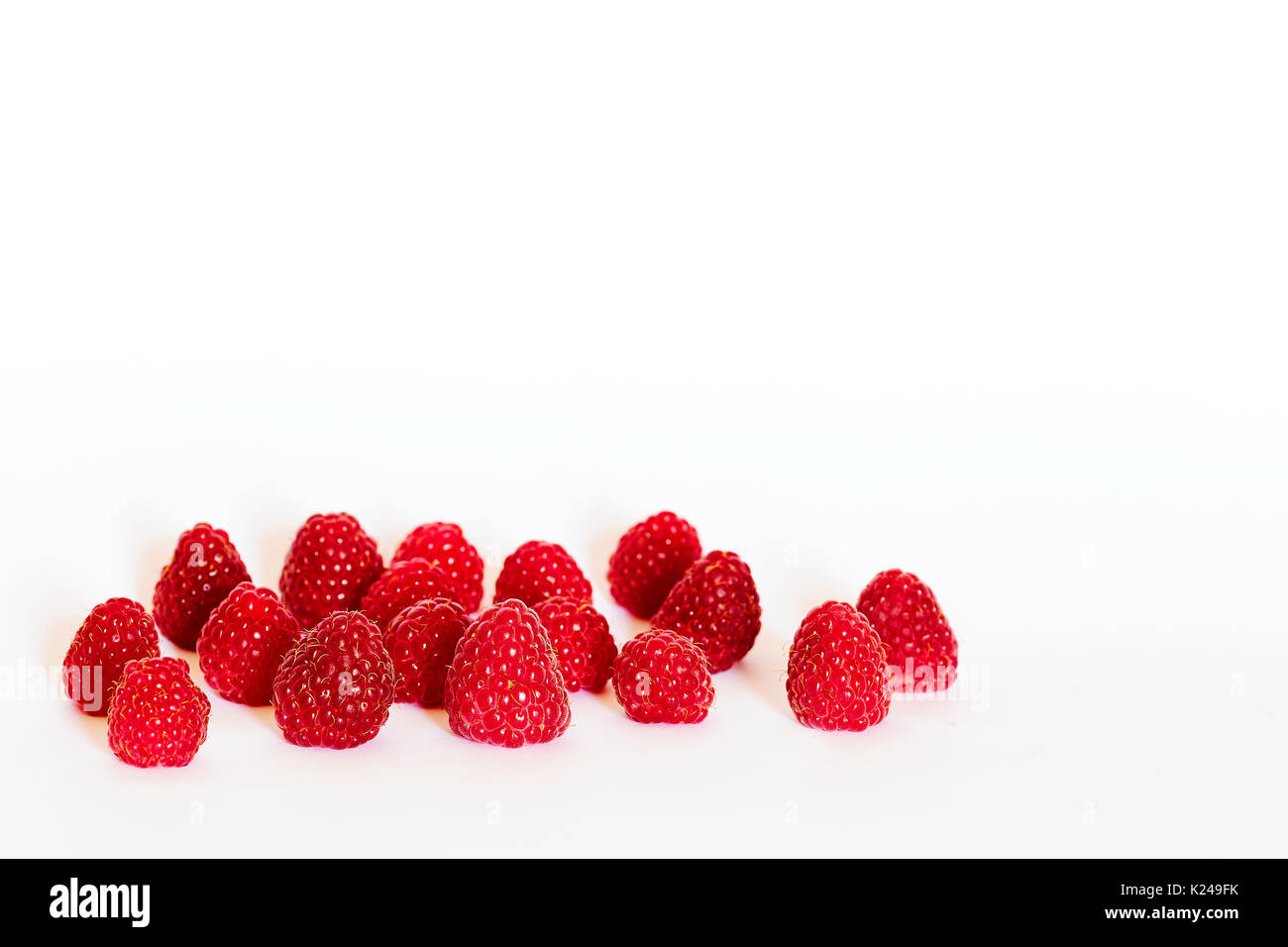 Raspberries isolated hi-res stock photography and images - Alamy