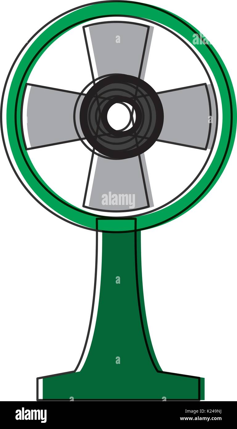 Electrical fan motor Stock Vector Images - Alamy