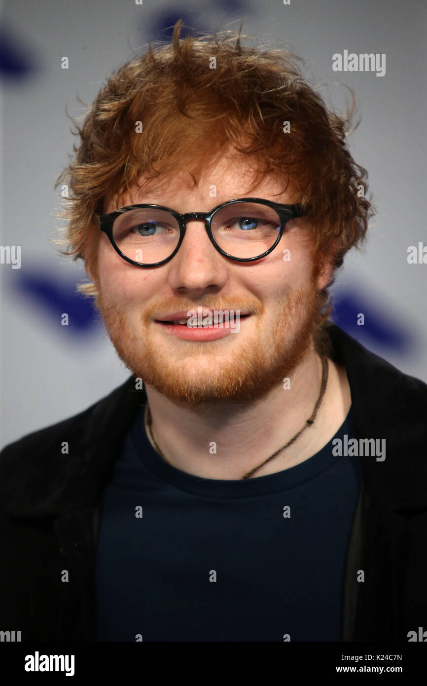 Inglewood, USA. 27th Aug, 2017. Ed Sheeran, at 2017 MTV Video Music ...