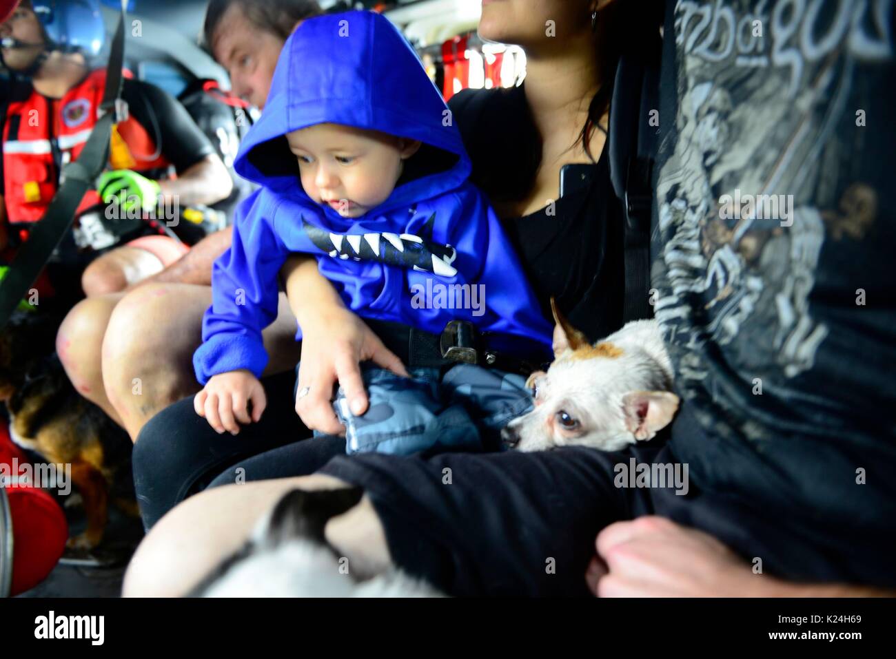 Child rescue after storm hi-res stock photography and images - Alamy