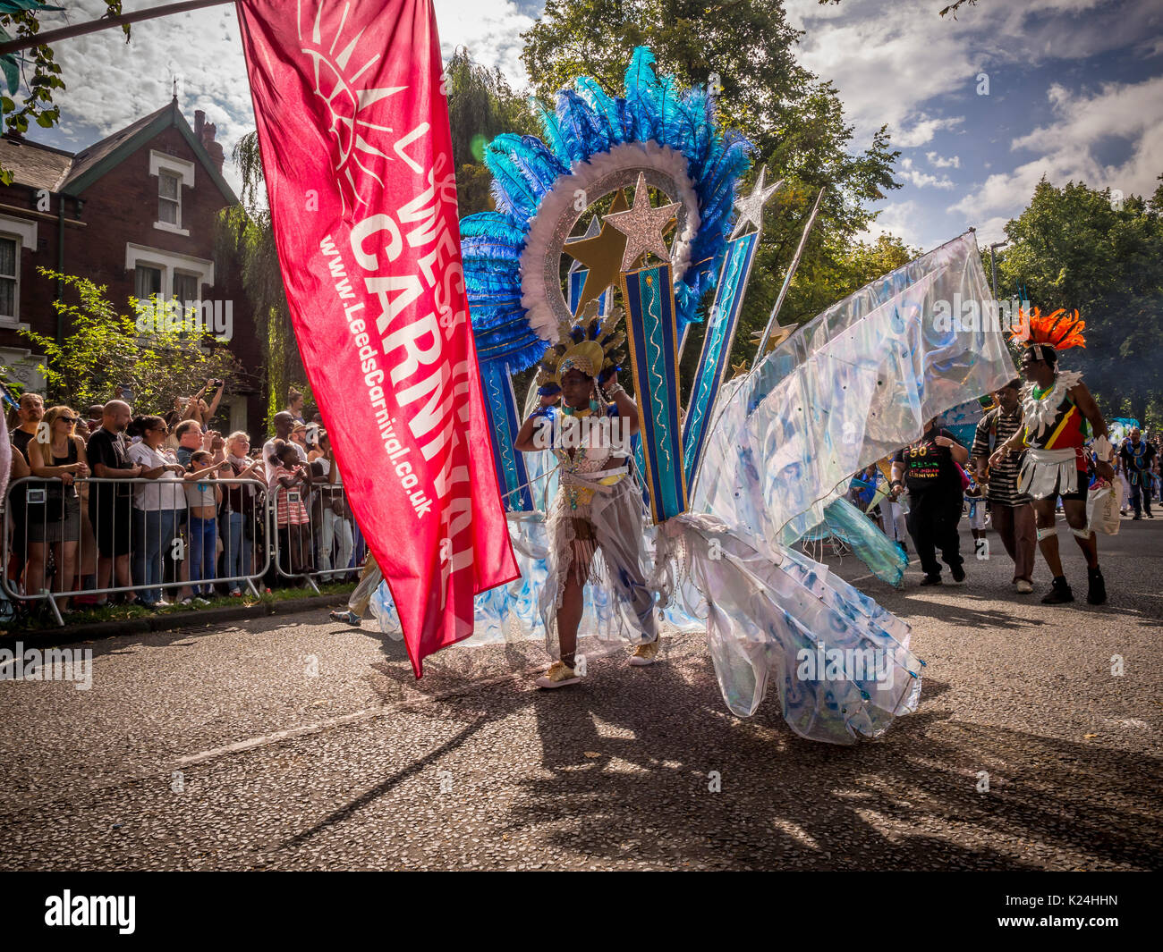 Leeds, UK. 28th August, 2017. The 50th Leeds West Indian Carnival at ...