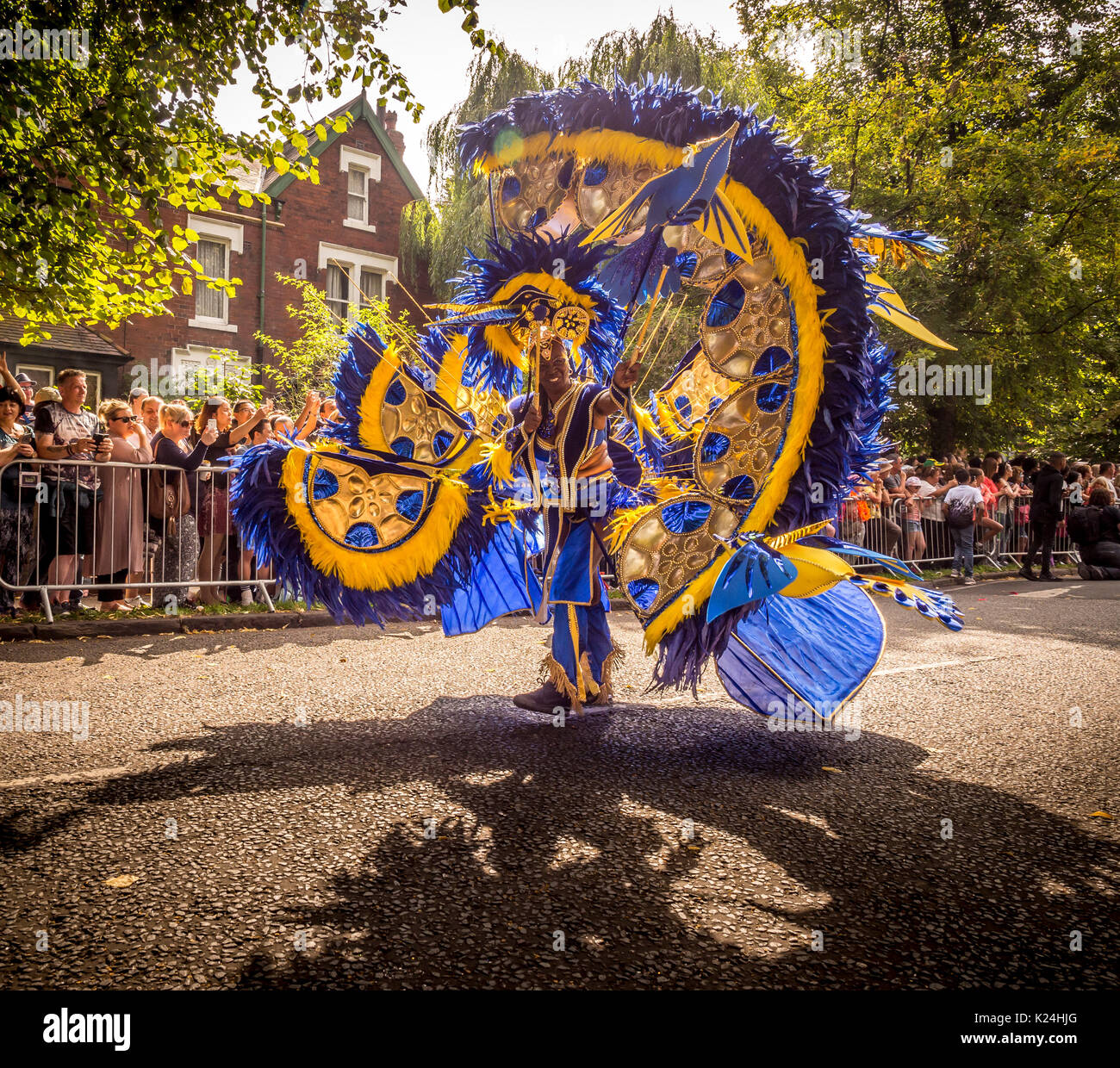 Leeds, UK. 28th August, 2017. The 50th Leeds West Indian Carnival at ...